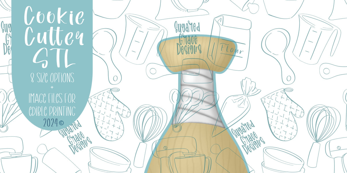 Baseball Bat Cookie Cutter STL Files for 3D Printing with Matching Pri ...