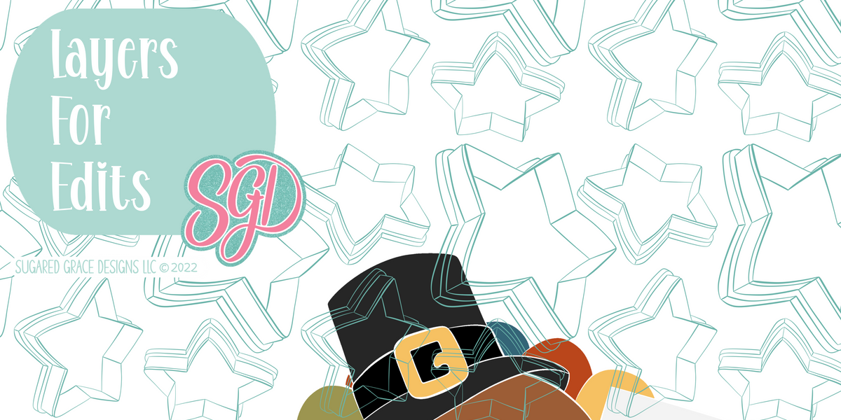 Eat More Ham Turkey Cookie Cutter STL File with PNG Images to Match ...