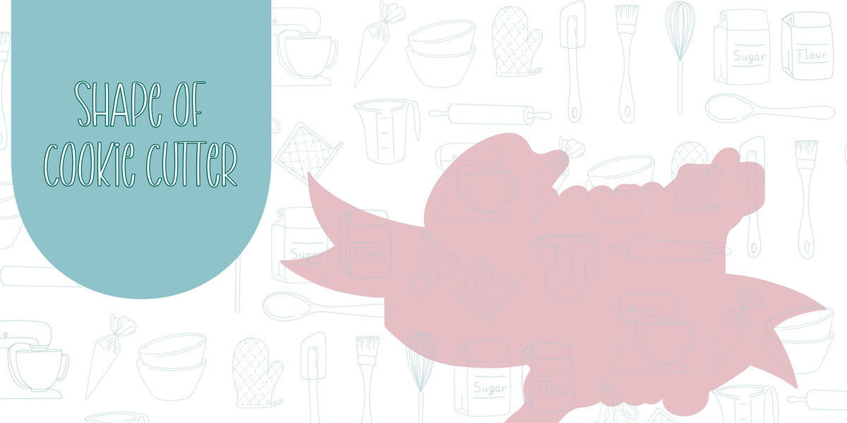 Anniversary Cookie cutter stl files for 3d printing, banner plaque pri – Sugared Grace Designs LLC