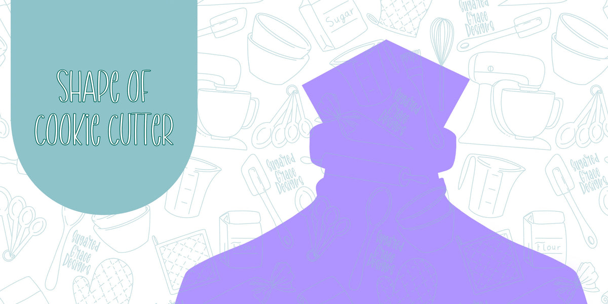 Potion bottle Cookie cutter stl files for 3d printing with matching pr – Sugared Grace Designs LLC